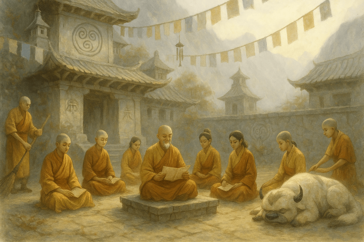 The Real Martial Arts and Monastic Traditions Behind Airbending in Avatar: The Last Airbender ...