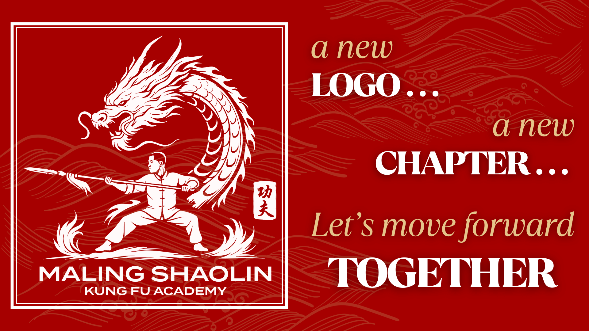 📢 Maling Shaolin Kung Fu Academy's Brand-New Logo Officially Unveiled ...